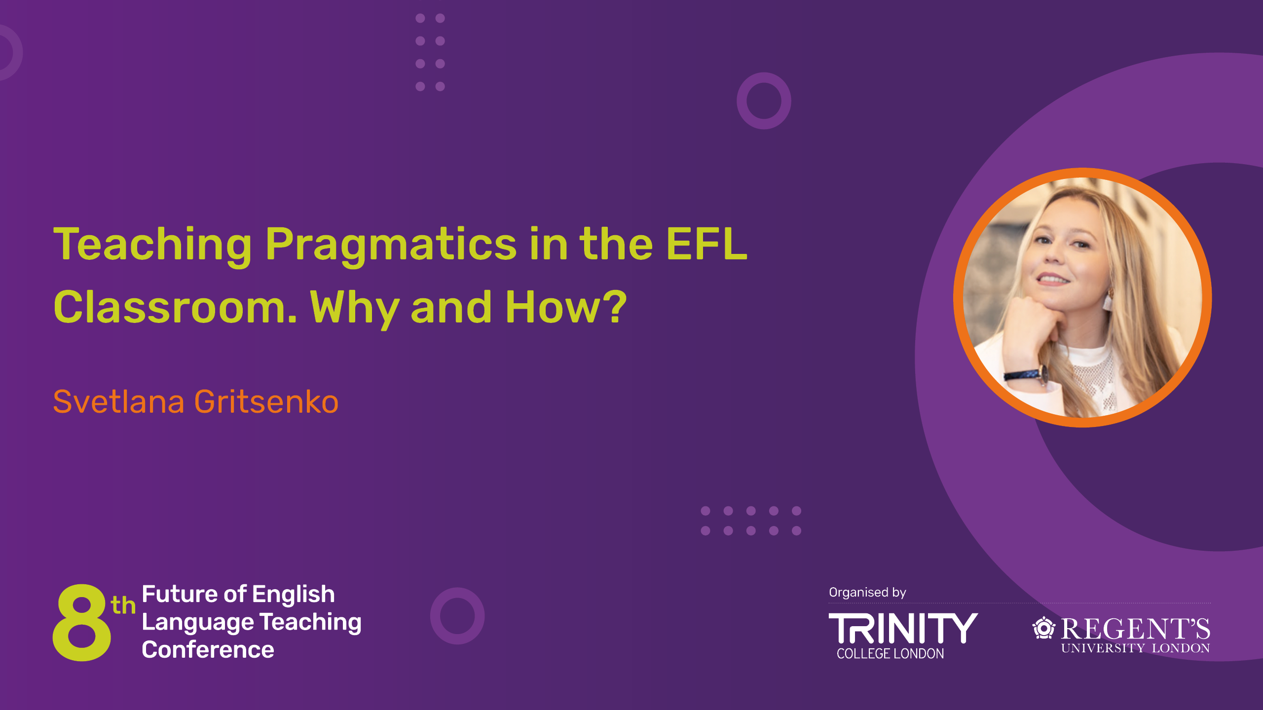 Teaching Pragmatics in the EFL classroom. Why and How?